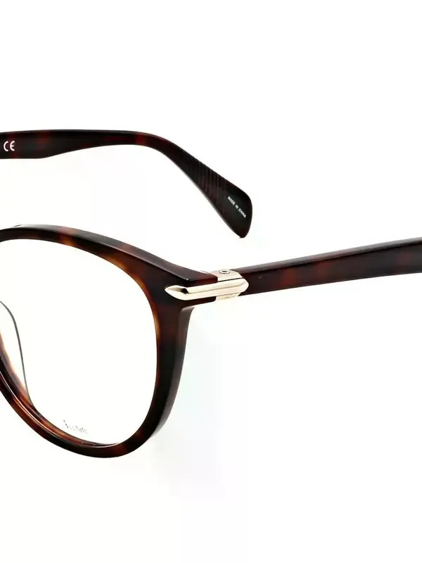 Rag & Bone Tortoiseshell-effect Round-frame Glasses