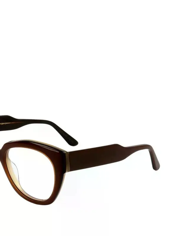 Marni Cat Eye Acetate Eyeglasses - Brown