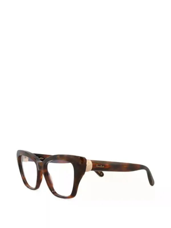 Pomellato Tortoiseshell-effect Cat-eye Eyeglasses