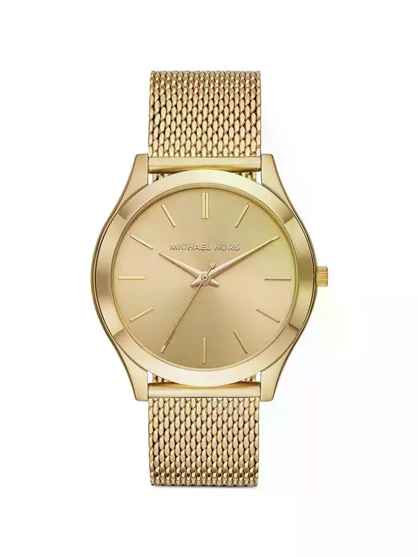 Michael Kors Slim Runway Watch - Gold