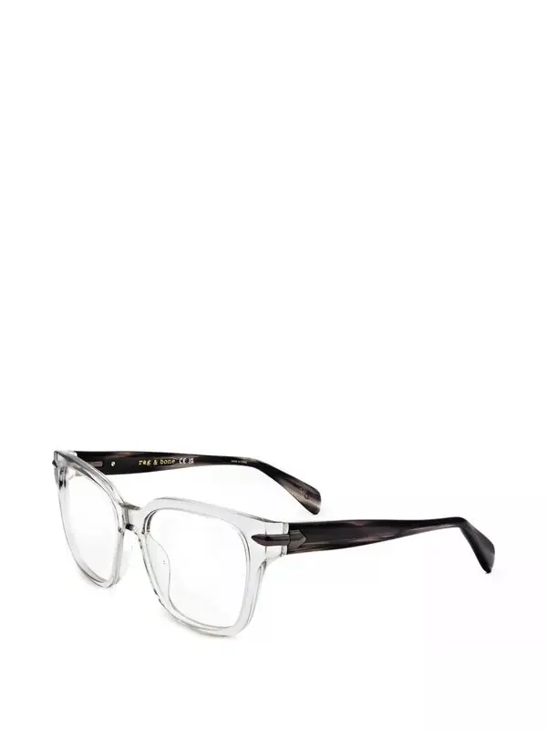 Rag & Bone Square Frame Eyeglasses - Neutrals