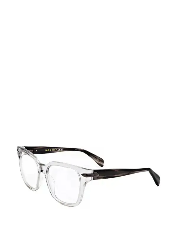 Rag & Bone Square-frame Glasses - Neutrals