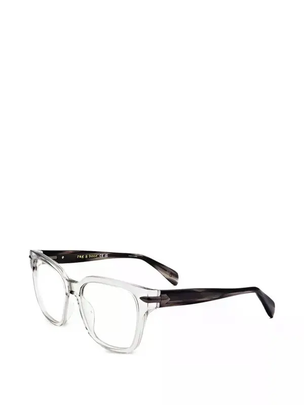 Rag & Bone Square Frame Eyeglasses - Neutrals