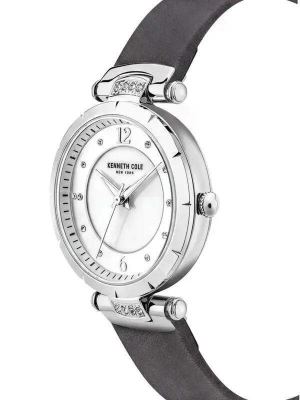KENNETH COLE Crystal-embellished 34mm Watch