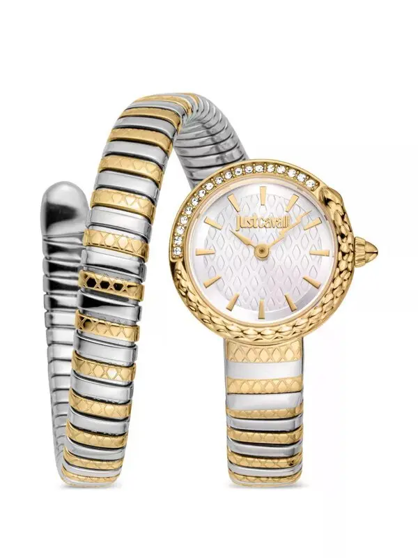 Just Cavalli Cerchio Snake 22mm Watch