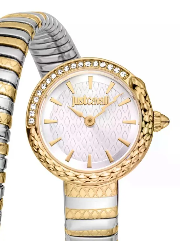 Just Cavalli Cerchio Snake 22mm Watch