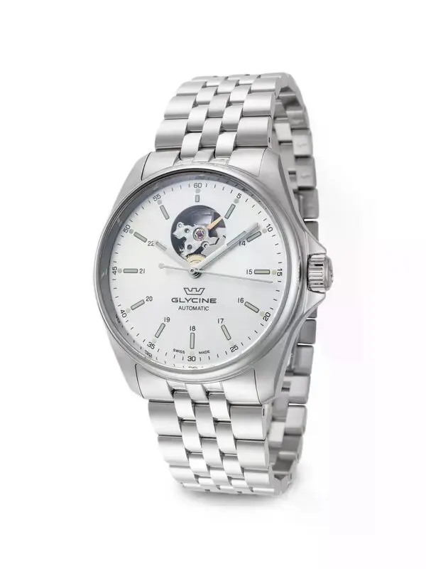GLYCINE Combat Classic 40mm Watch - White