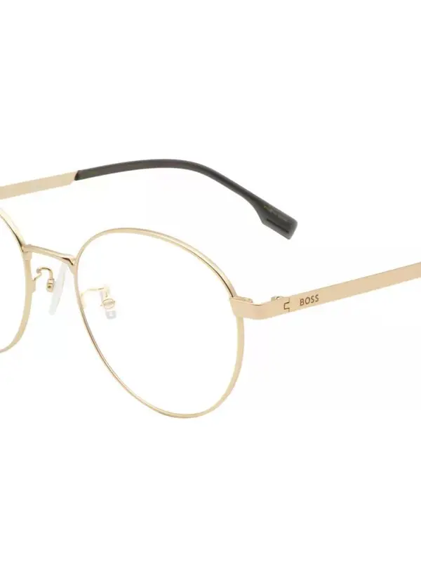 BOSS Round Frame Eyeglasses