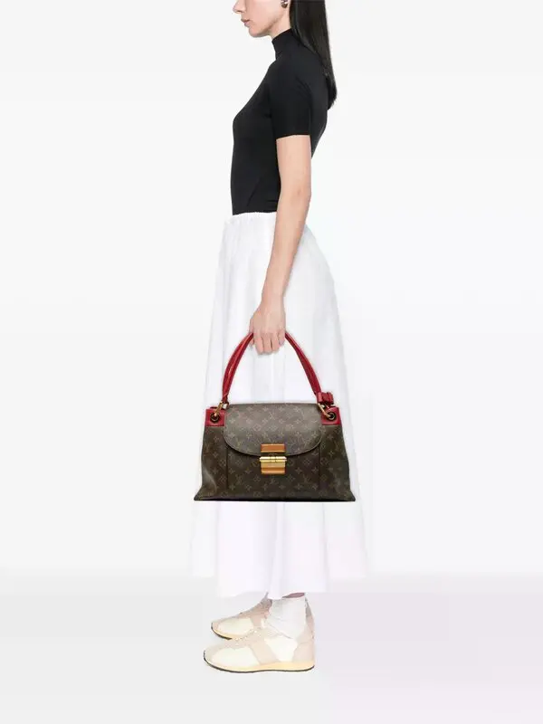 LOUIS VUITTON 2012 Monogram Olympe Mm Shoulder Bag - Brown