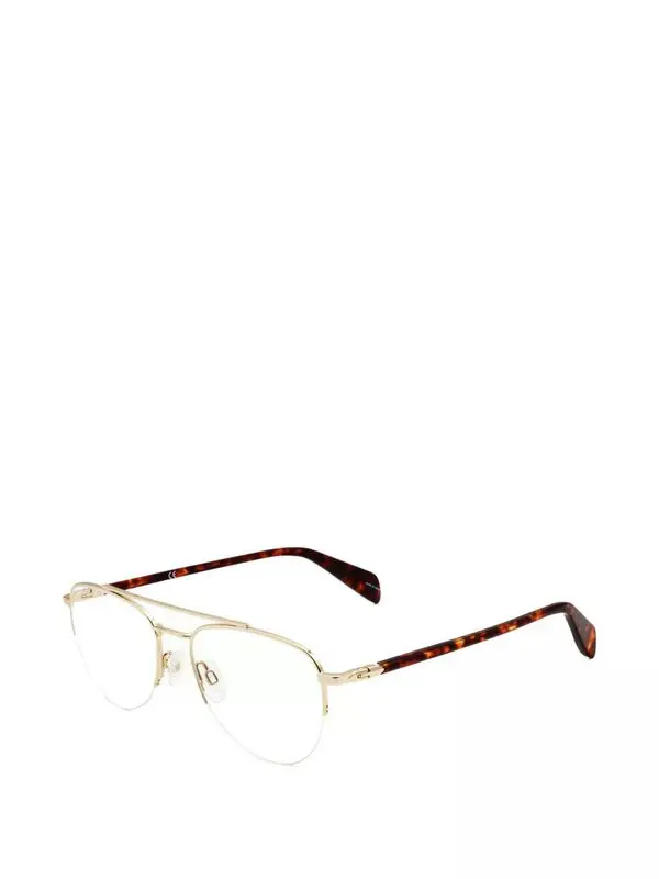 Rag & Bone Double-bridge Pilot-frame Glasses