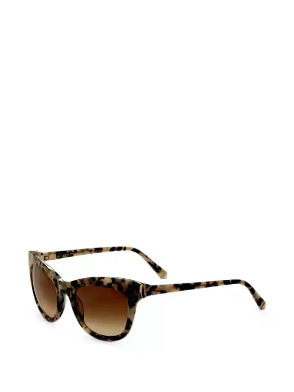 TURA Scarlett Cat-eye Sunglasses - Brown