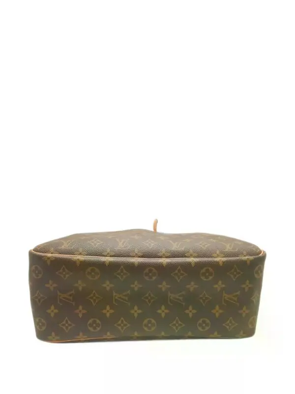 LOUIS VUITTON Monogram Canvas Deauville Handbag - Brown