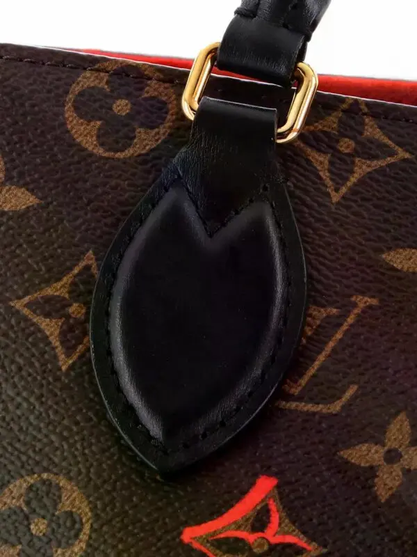 LOUIS VUITTON Monogram Canvas Onthego Mm Shoulder Bag Limited Edition Fall In Love