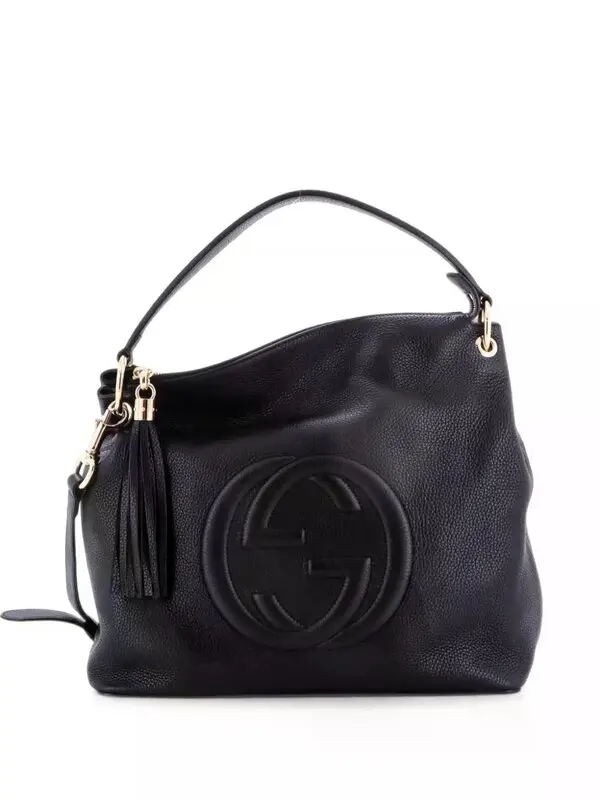 Gucci Soho Convertible Leather Large Hobo Bag