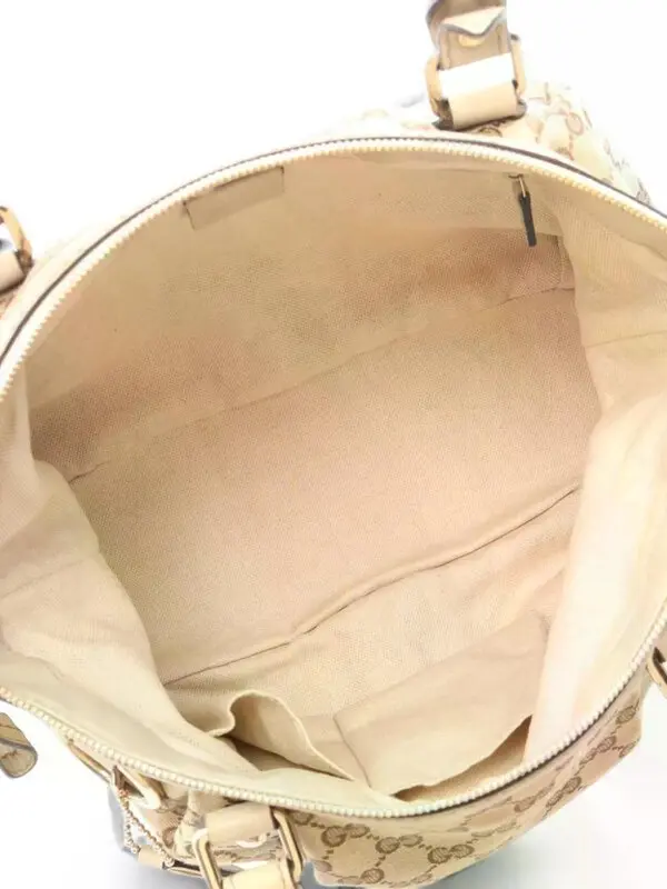 Gucci Gg Canvas Sukey Satchel - Neutrals