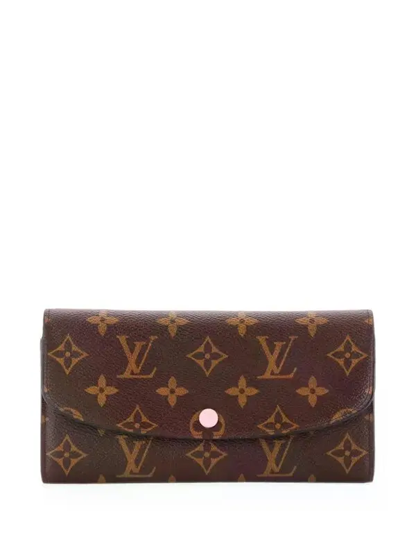 LOUIS VUITTON Emilie Wallet Monogram Canvas Small Wallets