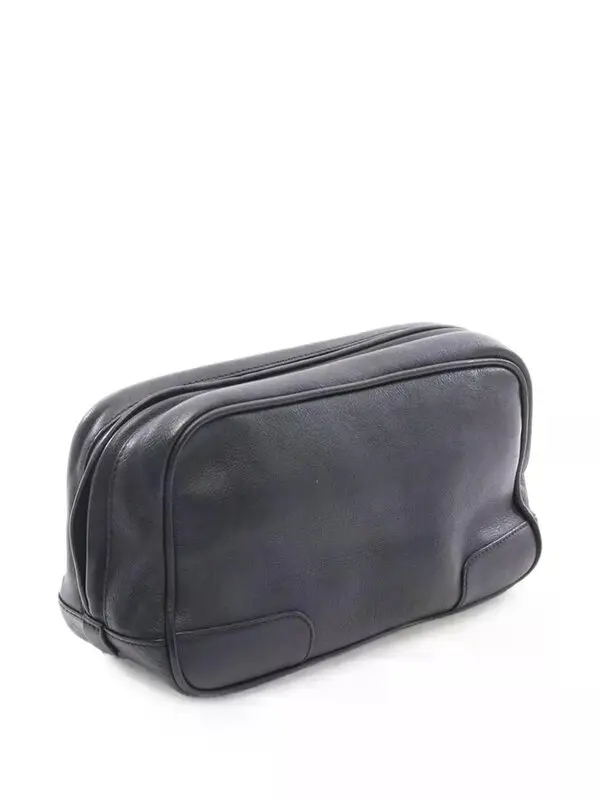 Loewe Leather Anagram Clutch Bag