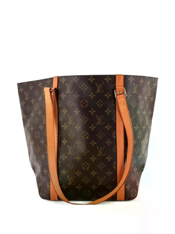 LOUIS VUITTON Monogram Canvas Shopping Sac Mm Tote Bag