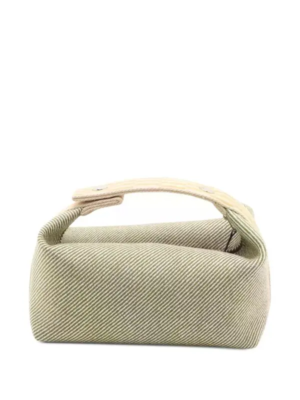 Hermès 2020-2026 Small Wool Bride A Brac Vanity Bag - Green