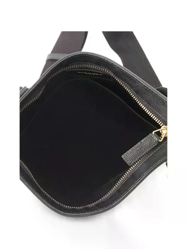 Saint Laurent 2013-2026 Grain De Poudre Flat Crossbody Bag