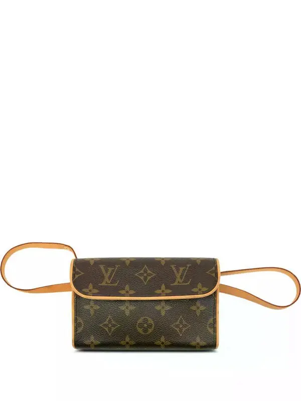 LOUIS VUITTON 2003 Monogram Florentine Belt Bag - Brown