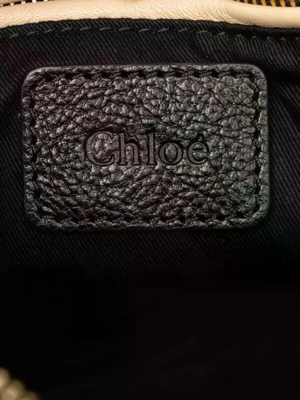 Chloé 2011 Small Pebbled Leather Paraty Satchel - Black