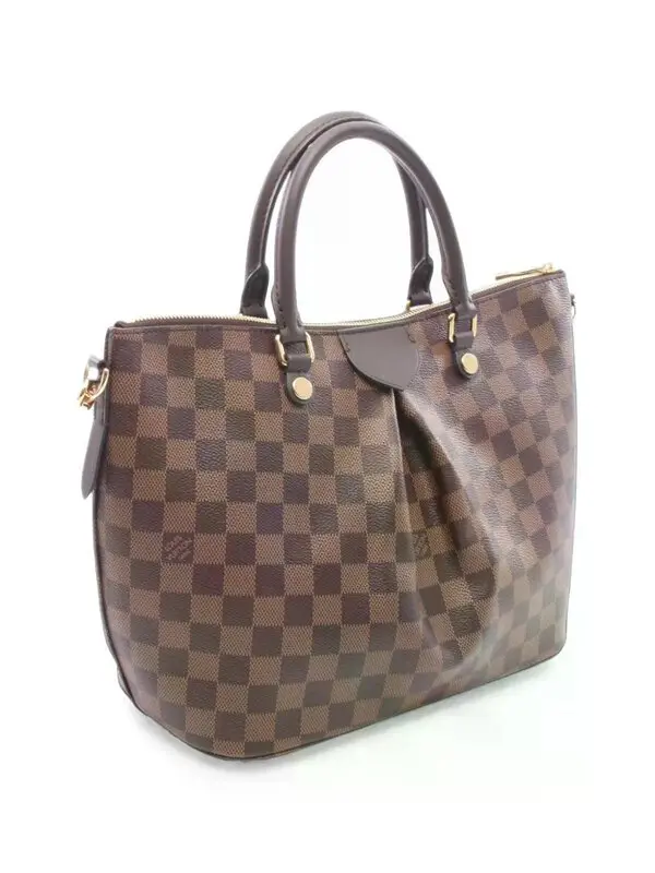 LOUIS VUITTON 2019 Damier Ebene Siena Mm Satchel