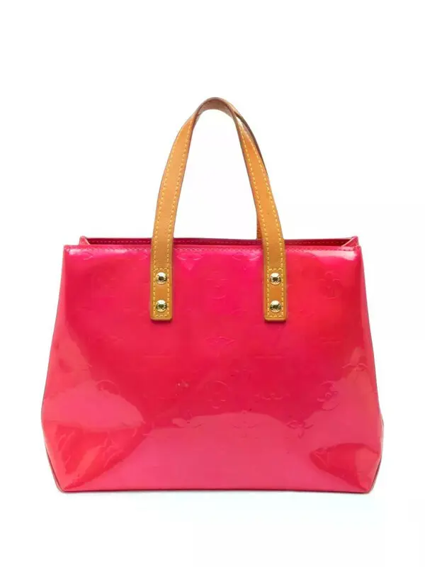 LOUIS VUITTON Monogram Vernis Reade Pm Handbag - Pink