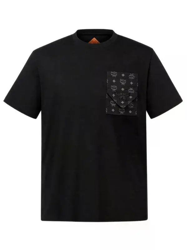 Mcm Visetos-print Pocket T-shirt