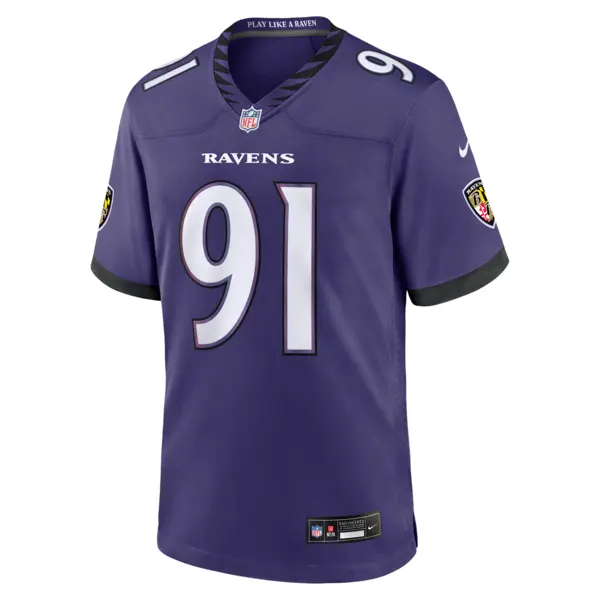 Nike Trey Hendrickson Baltimore Ravens Jersey - Purple