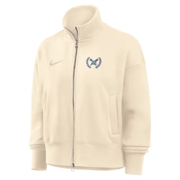 Nike College Phoenix Fleece Track Jacket - Brown