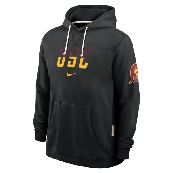 Nike Usc Sideline Standard Issue Dri-fit College Pullover Hoodie