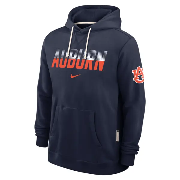 Nike Auburn Sideline Standard Issue Dri-fit College Pullover Hoodie