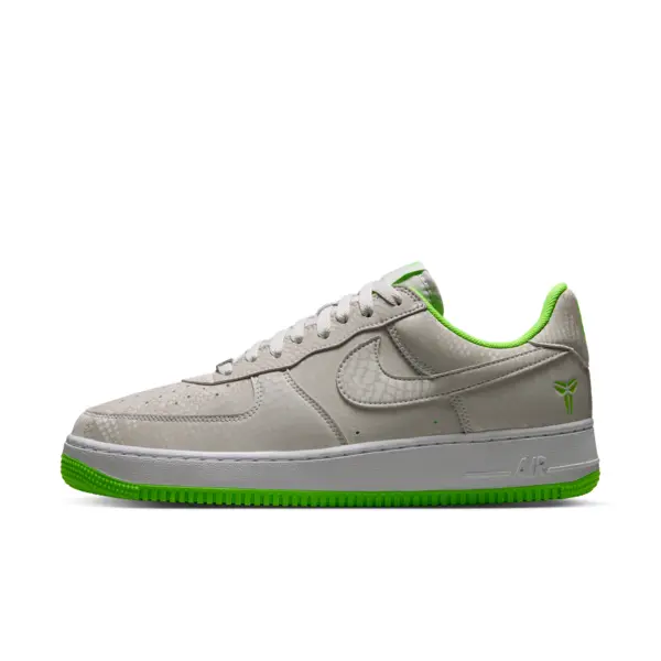 Nike Kobe Air Force 1 Low Top Sneakers - Grey