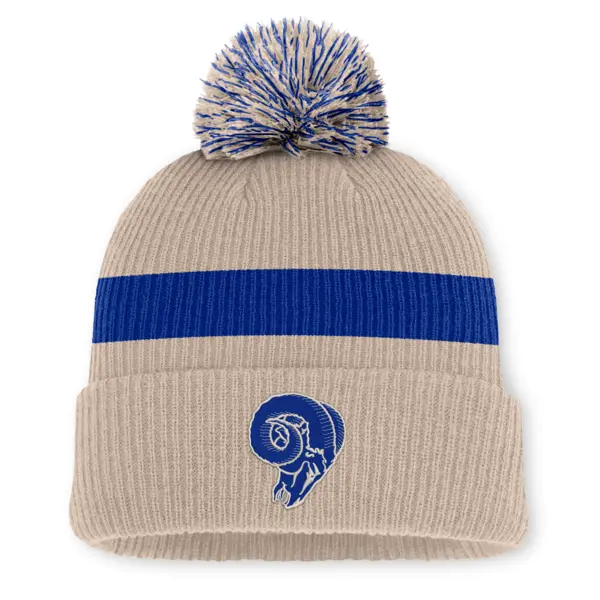 Nike Los Angeles Rams Rewind Peak Nfl Cuffed Pom Beanie