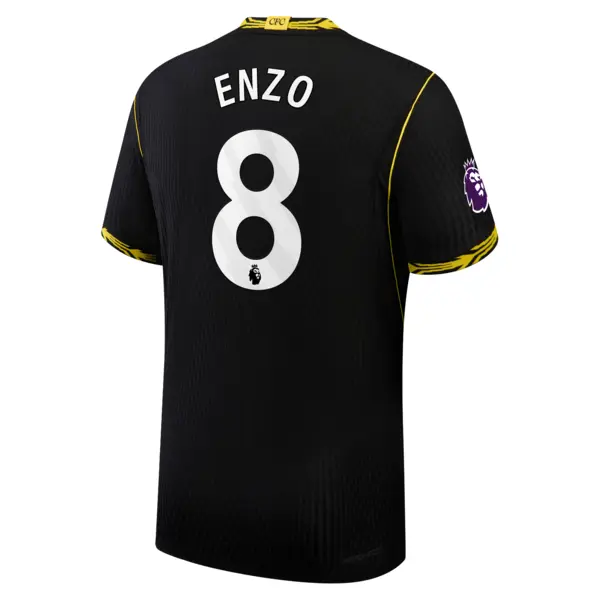 Nike Enzo Fernã¡ndez Chelsea 2026/27 Match Away Aero-fit Soccer Jersey - Black
