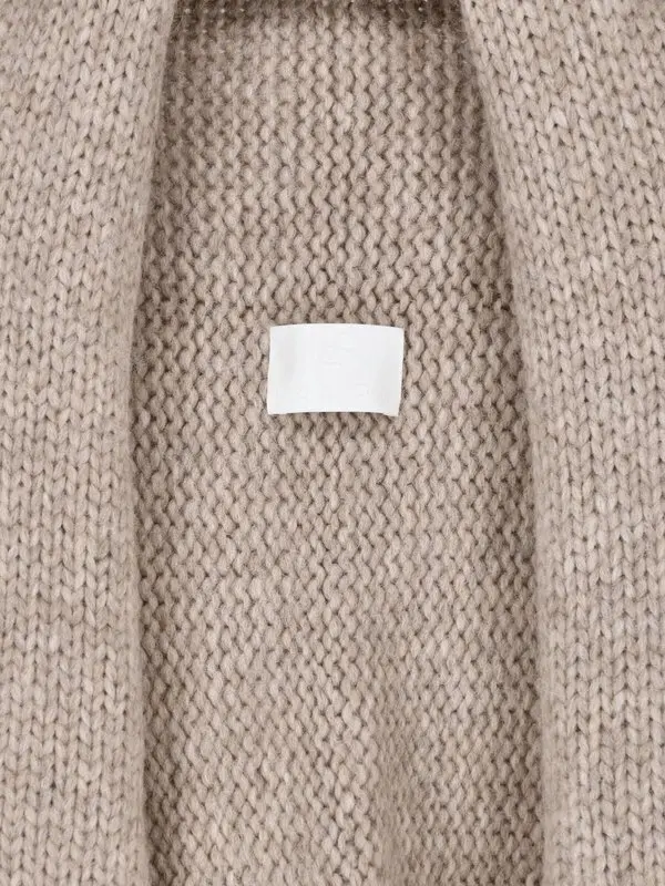 PAMPA THE BRAND Alpaca Wool Cardigan - Beige