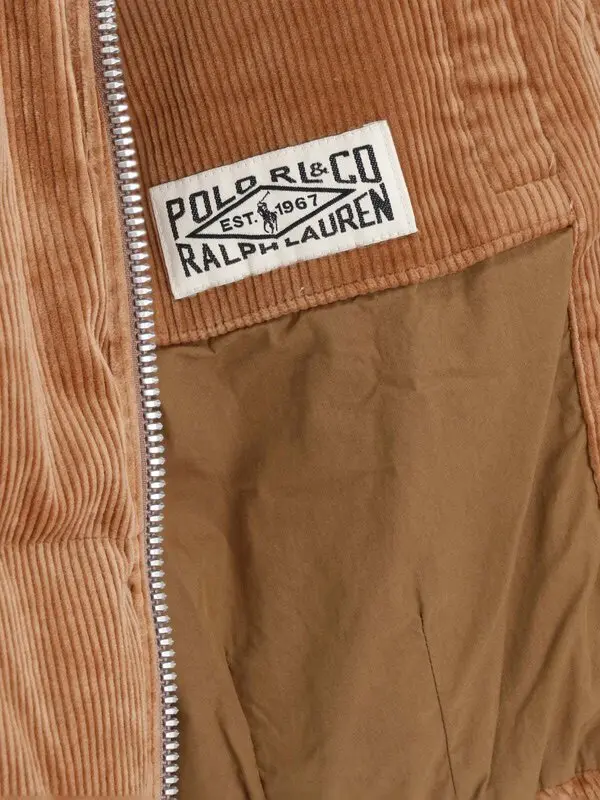 Polo Ralph Lauren Corduroy Padded Jacket - Brown