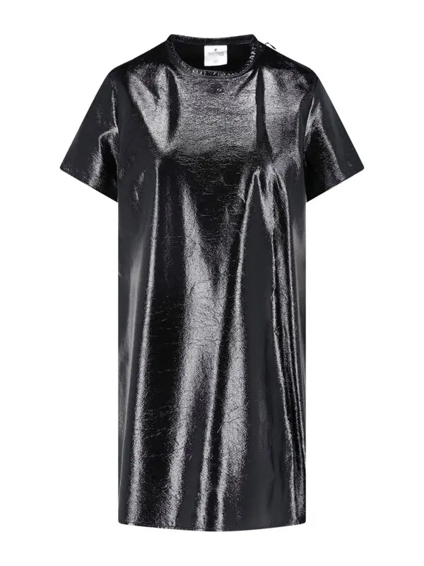 COURREGES Mini Vinyl Dress