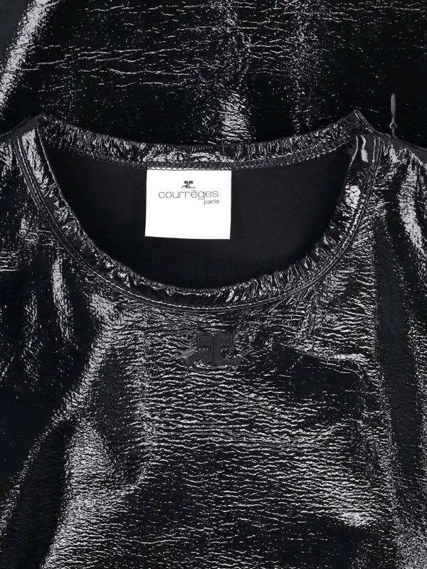 COURREGES Mini Vinyl Dress