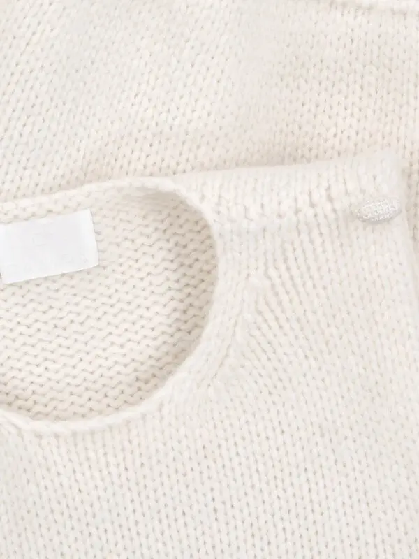 PAMPA THE BRAND Alpaca Wool Tank Top - White