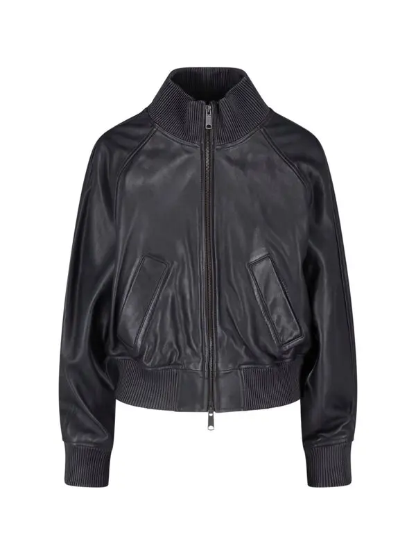 Polo Ralph Lauren Sheep Leather Bomber Jacket