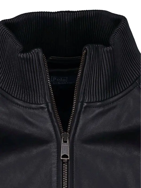 Polo Ralph Lauren Sheep Leather Bomber Jacket