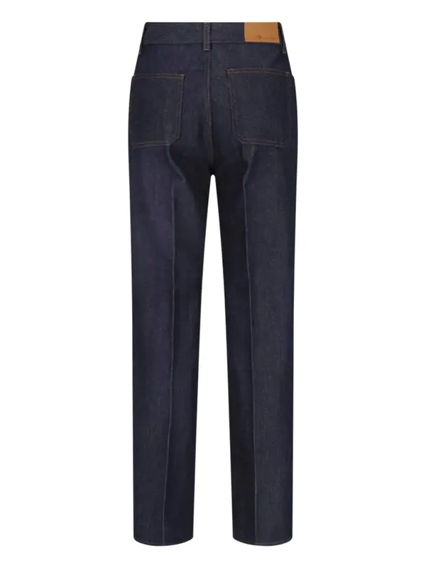 Loro Piana Straight Jeans "kamen