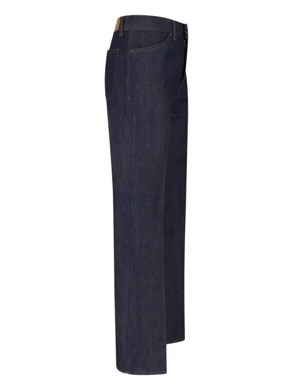 Loro Piana Straight Jeans "kamen