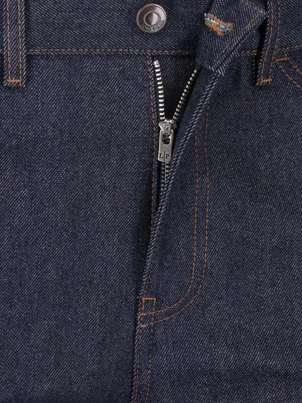 Loro Piana Straight Jeans "kamen