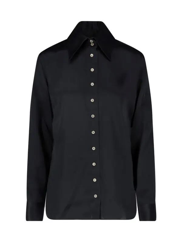 Khaite Ivy" Satin Shirt