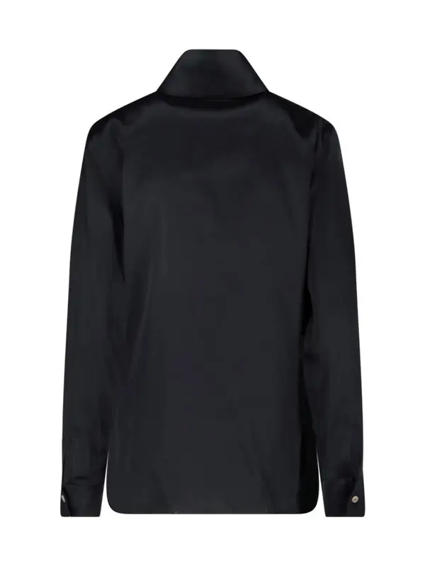 Khaite Ivy" Satin Shirt