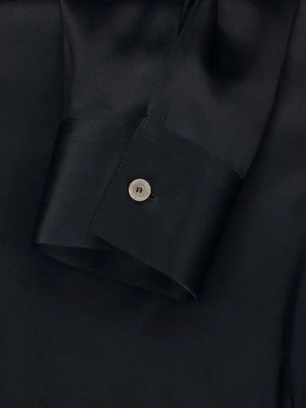 Khaite Ivy" Satin Shirt