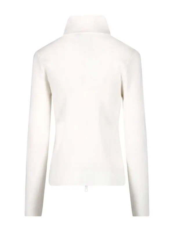 COURREGES Merino Wool Zip Cardigan